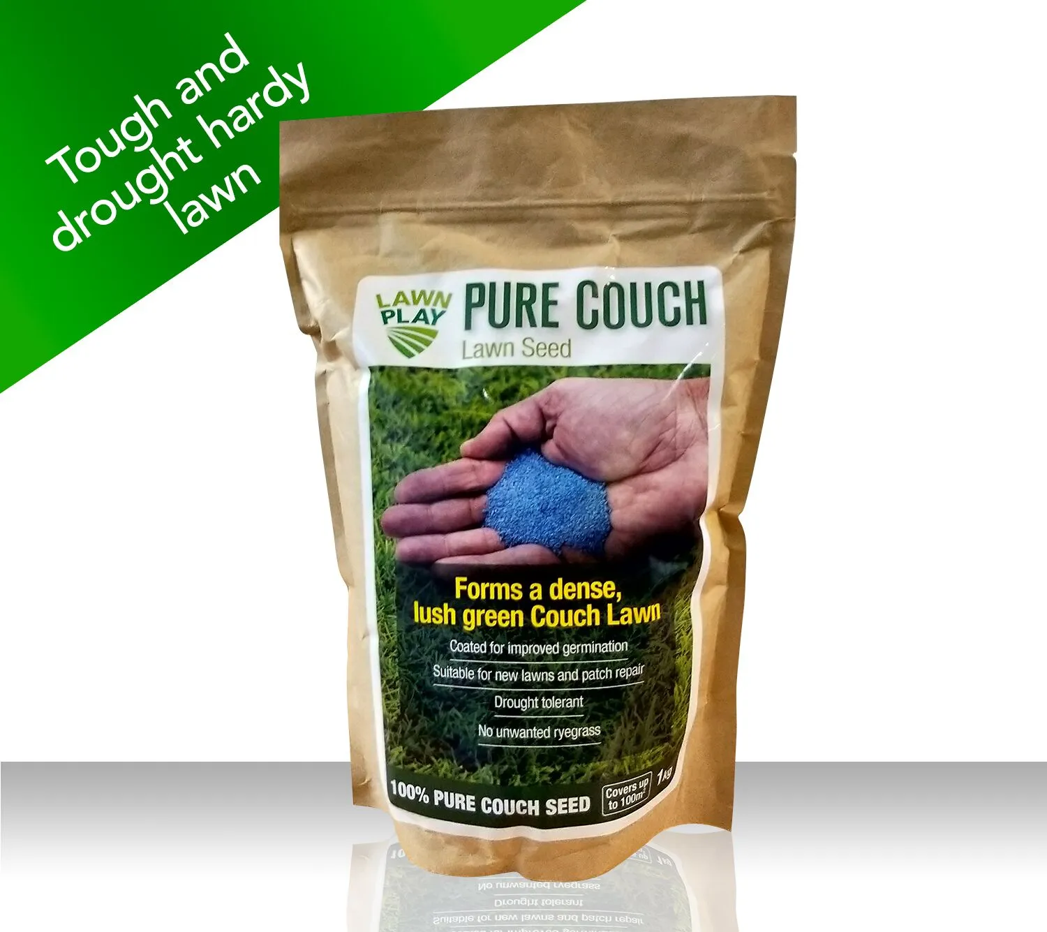 Lawn Play Pure Couch Lawn Seed - The Lawn Shed